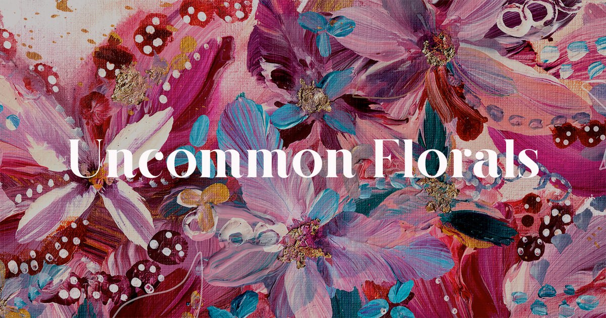 Abstract Birds of the Florals – Uncommon Florals